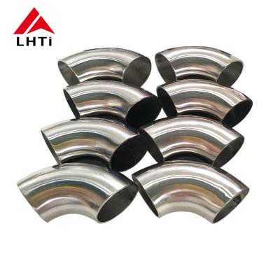 China Titanium Elbow with Polished Surface for Industrial Piping for sale