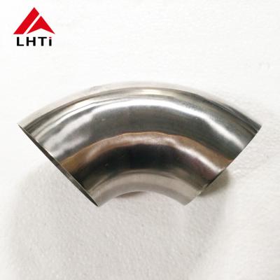 China Gr2 Gr7 Gr9 Short Radius And Long Radius Elbow 45 90 Degree ASME B16.9 for sale