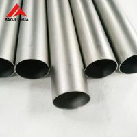 China Grade 2 Titanium Tube Ti Exhaust Seamless Round Pipe for sale