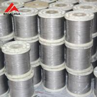 China 1668C Melting Point Titanium Wire with 1000-2500MPa Tensile Strength for sale