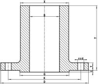 China Long Neck Titanium Flange for Superior Industrial and Performance for sale