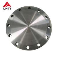 China Gr2 Gr7 Gr9 ANSI 150lbs 300 Ibs Class Titanium Blind Flange for pipeline for sale