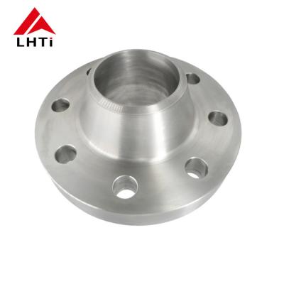China EN 1092-1 Gr2 Titanium Weld Neck Flange Class 150 For Oil And Gas Pipeline for sale