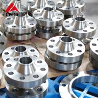 China EN 1092-1 Gr2 Titanium Weld Neck Flange Class 150 For Oil And Gas Pipeline for sale