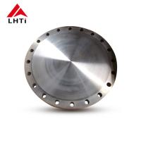 China ASME B16.5 RF Gr5 Titanium Blind Flange 1/6 Class 150 With Threaded Hole for sale