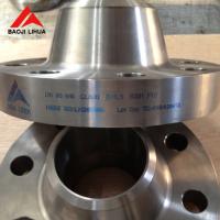 China Titanium Alloy Forging Flange gr2 welded neck pipe fittings Titanium flange for sale