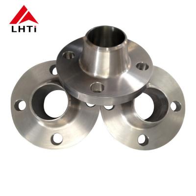 China Titanium Weld Neck Flange ANSI B16.5 Raised Face WNRF Flange Gr1 Gr2 Gr 5 Gr7 Gr12 Class 150 for Oil and Gas Industry for sale