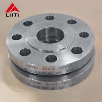 China ANSI B16.5 Gr1 Gr2 Gr12 Titanium Slip On Flange SO Flange Class 150 SORF Raised Face for Water Treatment Industry for sale