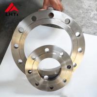 China Titanium Blind Plate Flange DIN 2502 Gr1 Gr2 Gr5 PN16 Plate Flange for Pipeline Systems for sale