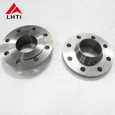 China DIN 2631 RF WN Titanium Weld Neck Flange Gr2 Gr5 Gr12 WNRF Flange Raised Face PN6 For Industrial Systems for sale