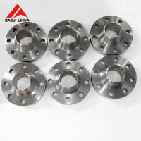 China WNRF Titanium Weld Neck Flange DIN 2633 Grade 5 Grade 7 PN 16 Flange WN RF In Piping Systems for sale