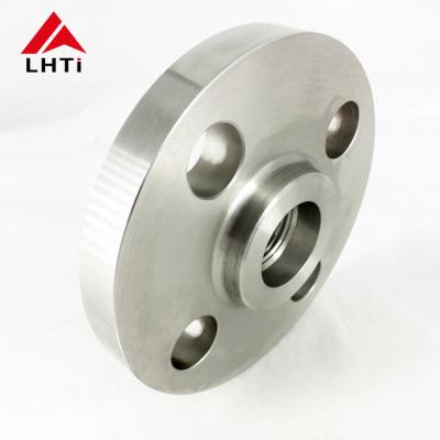 China Titanium Slip On Pipe Flange Ti Gr2 Gr5 ASME B16.5 SO Flange Class 150 SORF Raised Face For Chemical Industry for sale