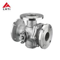 China Titanium Ball Valves Gr2 DN 15 Class 150-2500 Flanges Ball Valve For Water Treatments for sale