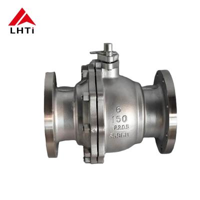 China High Pressure Titanium 150 LBS 3 Inch Ball Valve Manual Pneumatic for sale