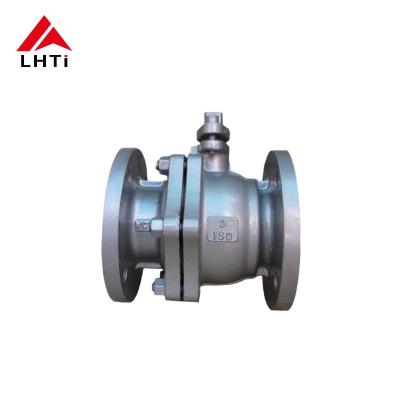 China ANSI Titanium Ball Valve Gr2 Gr3 Class 150 Class 300 2 Inch Ball Valve In Oil for sale