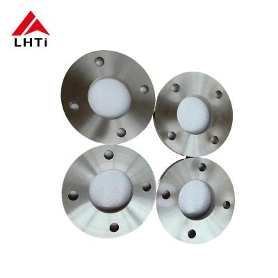 China EN1092-01 Titanium Slip On Flange Gr2 Gr7 PN6 for Oil and Gas Industry Machining for sale