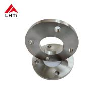 China EN1092-01 Titanium Slip On Flange Gr5 Gr7 PN25 SORF Raised Face Flange Pipe Plate for Pipeline Systems for sale