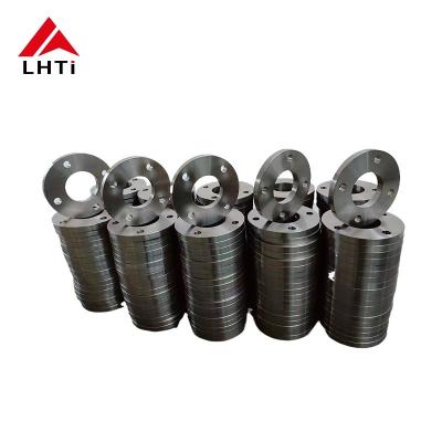 China PN 40 Titanium Slip On Flange EN1092-01 with Gr1 Gr5 High Strength Corrosion Resistant for Chemical Processing for sale