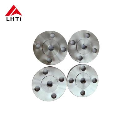 China Titanium Plate Slip On Flange Ti Gr1 Gr2 Gr5 Gr7 SORF Class 150 for 1/2'' to 24'' Pipes for sale