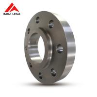 China Ti Gr5 Gr7 ASME B16.5 Class 150 Titanium Slip On Flange Raised Face SORF For Pipeline Applications for sale