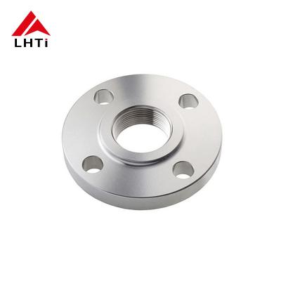 China BL RF Titanium Pipe Blind Flange With Raised Face, Grade 2, Grade 7, Grade 12, CNC Machined/ Stainless Steel Flange for sale