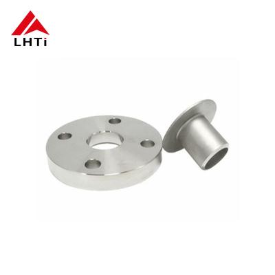China NC Machined Titanium Blind Flange with Raised Face in Grades Gr2 Gr7 Gr12 for Chemical Industry Applications for sale