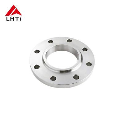 China Plate Flat Welding GR2 DN50 Flange Forged Titanium Piping For Connection for sale
