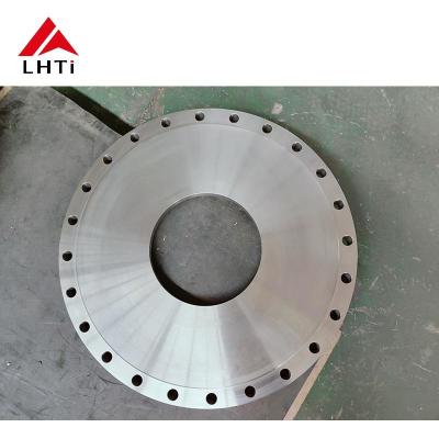 China ASME B16.5 Gr5 Gr7 Class 150 Titanium Slip On Flange for Corrosion Resistant Industrial Applications for sale