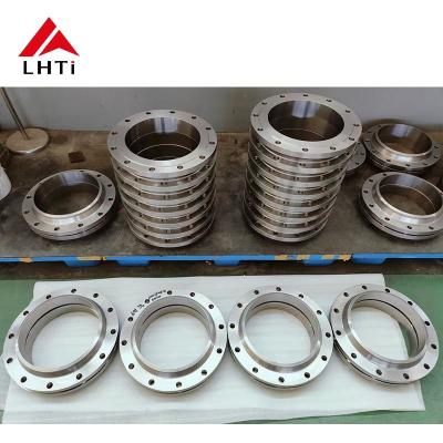 China ASME B16.5 Class 300 Titanium Slip On Flange with Raised Face for Corrosion Resistant Applications for sale