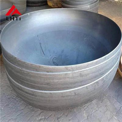 China Gr2 Gr5 Titanium Dish Hemispherical Head Titanium Head Dish Titanium Hemispherical Head Dish Shaped Titanium Equipment for sale