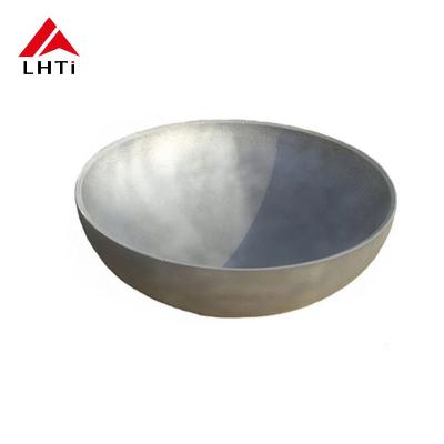 China Titanium Alloys Titanium Hemispherical Dish Tank titanium for sale