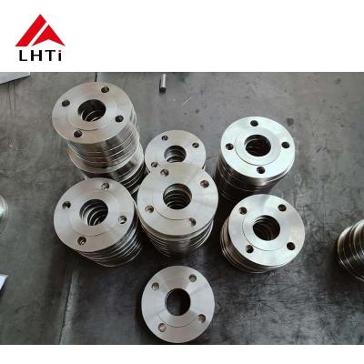 China Gr5 Gr7 Class 150 ASME B16.5 Titanium Slip On Flange SORF with Raised Face for sale