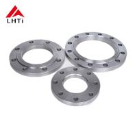 China EN1092-01 Gr1 Gr2 Gr5 Titanium Plate Flange Flat Flange PN 10 For Industrial Piping in Corrosive Environments for sale