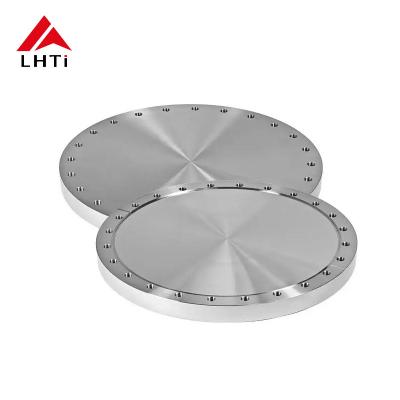 China ASME B16.5 Grade 5 Titanium Blind Flange Class 150 Raised Face for Piping Systems for sale