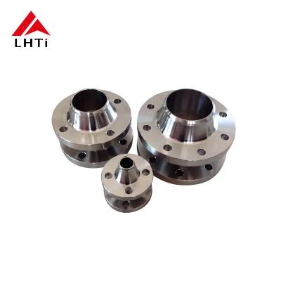 China Titanium Weld Neck Flange Gr1 Gr2 Gr5 EN1092-1 Class 150 Corrosion Resistant for Pipeline Systems for sale
