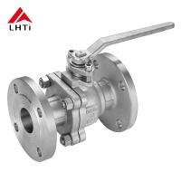China ANSI Class 150 Fire-Safe Full Port Titanium Ball Valve with Flanged Design for sale