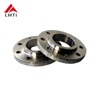 China DIN2501 Standard Titanium Plate Flange Gr1 Gr2 Gr5 Alloy with PN5 Pressure Rating for Pipeline Systems for sale