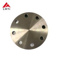 China Class 150 Raised Face Titanium Blind Flange BLRF Flange with Ti Gr2 Gr5 Gr7 for Pipeline Applications for sale