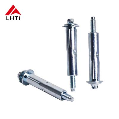 China Titanium UNC Thread Bolts Nuts with 2 Nuts 2 Lock Nuts for sale