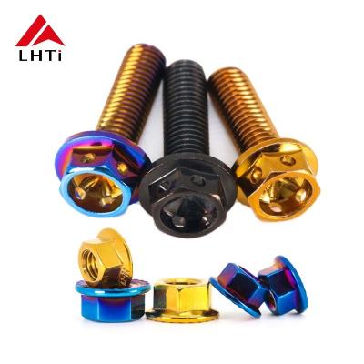 China Custom Titanium Bolts Nuts Forged for High-Temperature Applications for sale