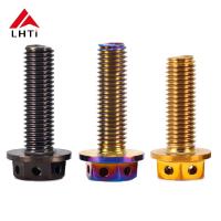 China Gr9 Titanium Hex Bolts Nuts with UNC Thread for Corrosion Resistance for sale