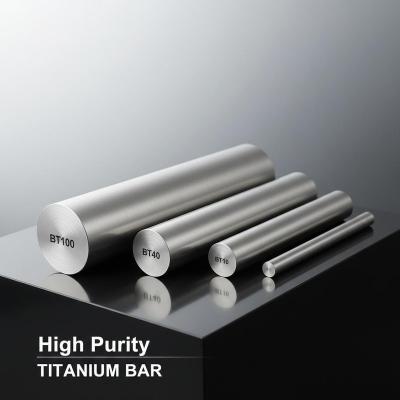 China High Purity Gr5 Grade Annealed Titanium Bar and Titanium Alloy Bar for Industrial Applications for sale