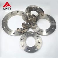 China MOQ 1pc Titanium Threaded Flanges | Custom Size & Wooden Box Packing for sale
