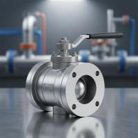 China ANSI Titanium Two-Piece Ball Valve - Corrosion Resistant, High Temperature Tolerance, Lightweight for Oil and Gas Industry for sale