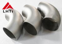 China Titanium Short Radius Elbow Pipe Fitting Gr1 Gr2 45 90 180 Degree Forged Type for sale