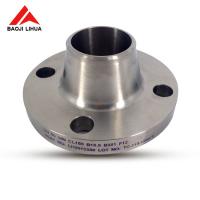 China DN32 Titanium Welding Neck Flange Gr2 UNS R50400 Type 11B PN16 EN1092-1 for sale