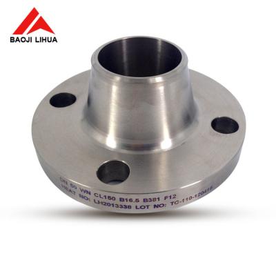 China DN32 Titanium Welding Neck Flange Gr2 UNS R50400 Type 11B PN16 EN1092-1 for sale