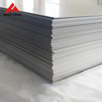 China Gr2 Gr5 Flat Titanium Sheet 1000mm 2000mm Pickling Sand Blasting Surface for sale