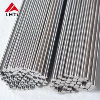 China Pure Alloy Titanium Round Rod L 1000mm 3000mm Gr2 Gr5 Gr9 OD 6mm 45mm for sale