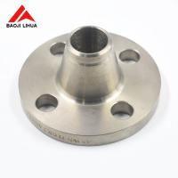 China WN Gr2 Titanium Flange , Welding Neck Flange DN10-DN600 RF Surface for sale